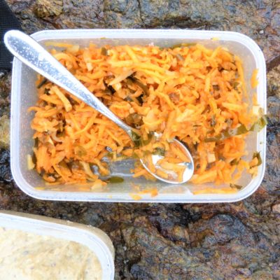 Fishy (Vegetarian) Seaweed dip - Wild Walks Southwest