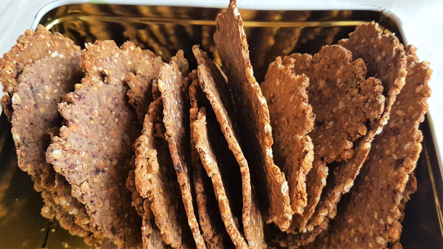 Rosehip and Buckwheat Crackers - Wild Walks Southwest